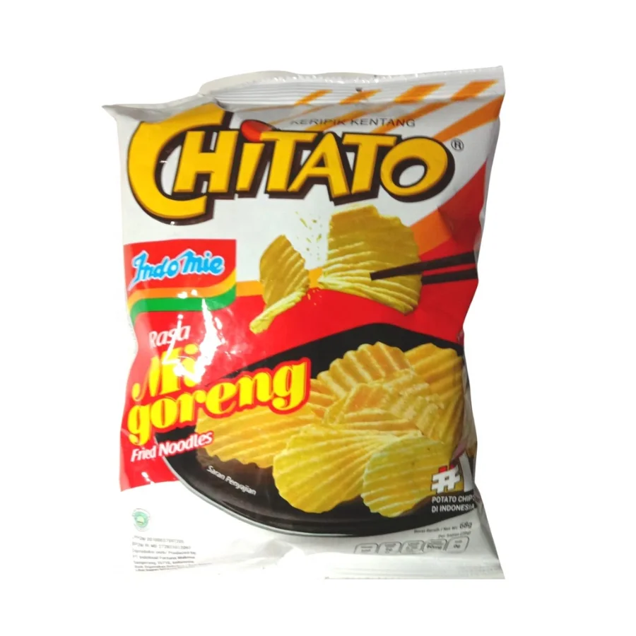 Chitato's Signature Fried Noodle Flavor - Crispy Potato Chips