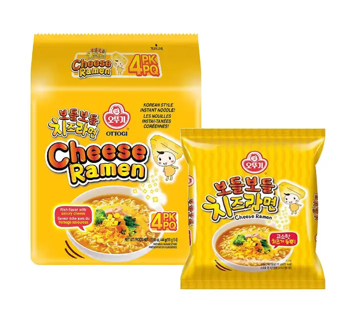 Ottogi Cheese Ramen - Multipack Korean Ramen Instant Noodles - Buy ...