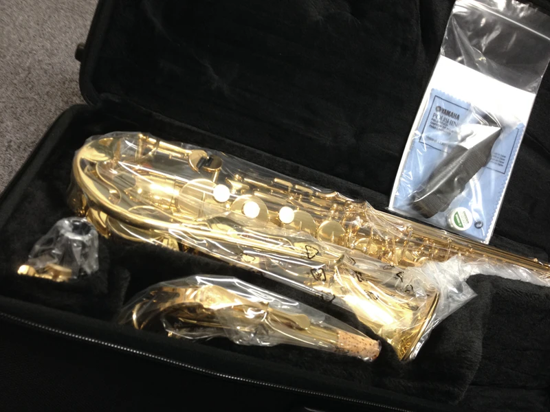 Yamahas YAS480 Intermediate Alto Saxophone - Gold Lacquer
