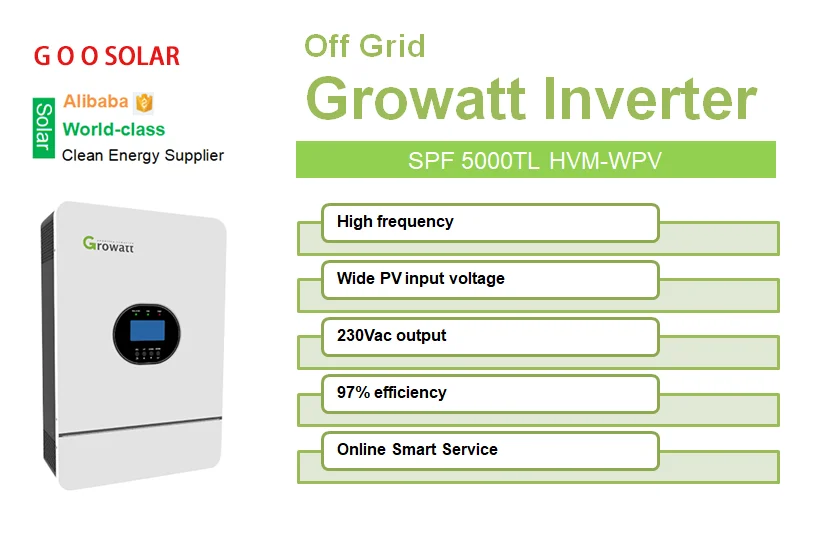 Rowatt-nverter De W-2 L,5000l,Hvm-wpv - Buy Precio Del Inversor Growatt ...