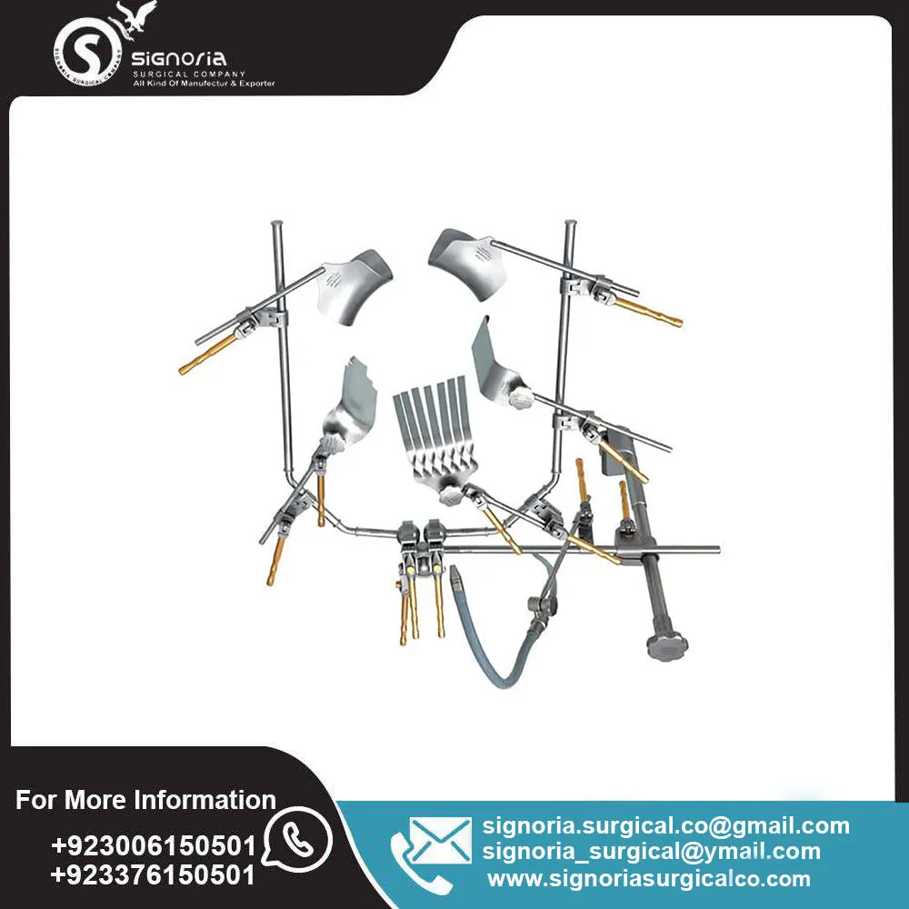 Omni Tract Surgical Retractor Set With Wishbone Frame Retractors ...
