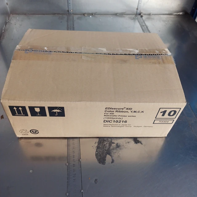 Matica Xid8100 Retransfer Id Card Printer Ribbon Matica Dic10509 Ymck ...