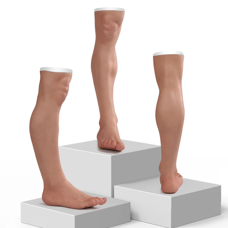 Silicone Realistic Scar Cover False Leg for Halloween Cosplay