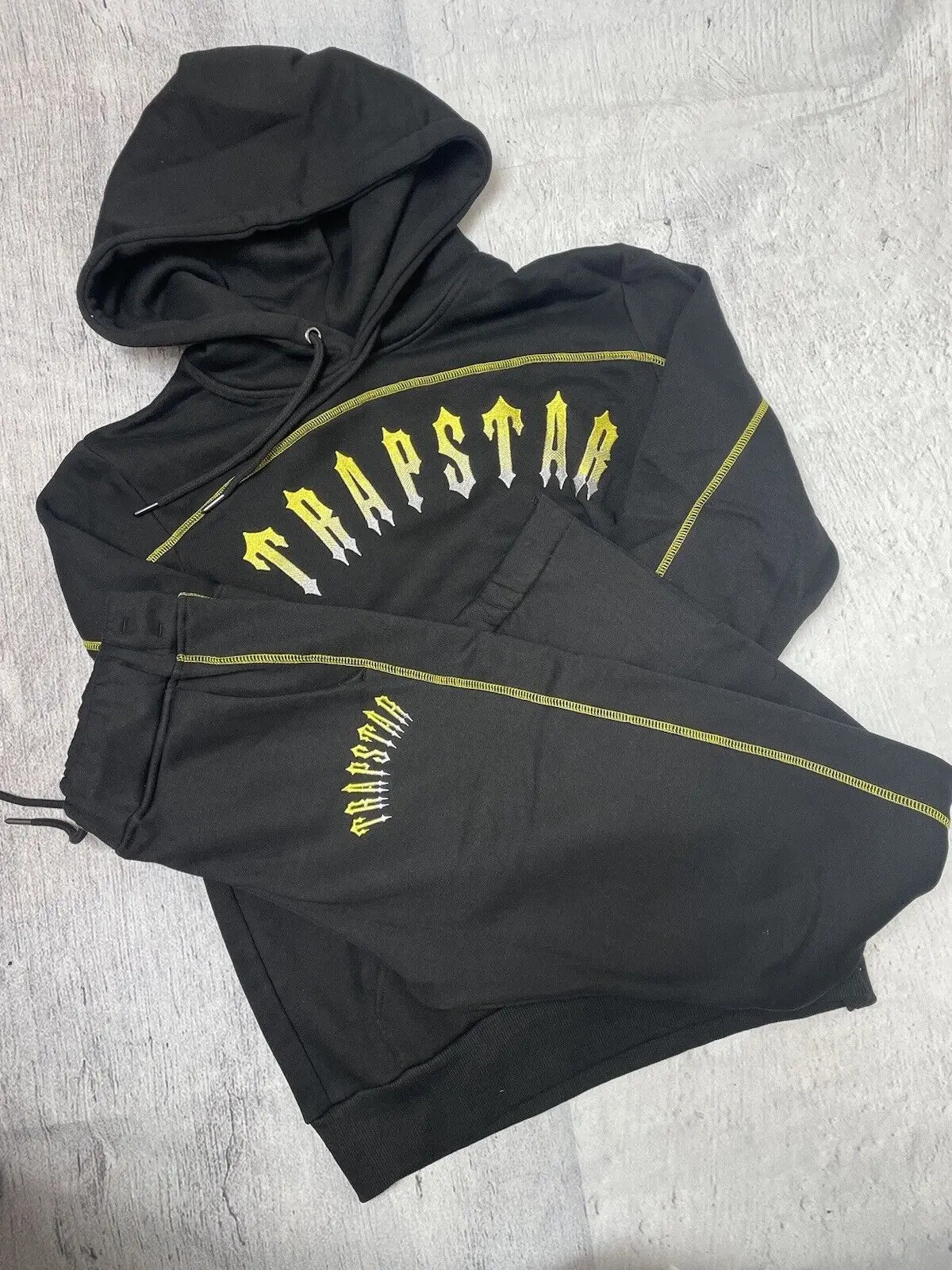 Trapstar-chándal De Alta Calidad,Bordado,Decosido,Contras - Buy Negro ...
