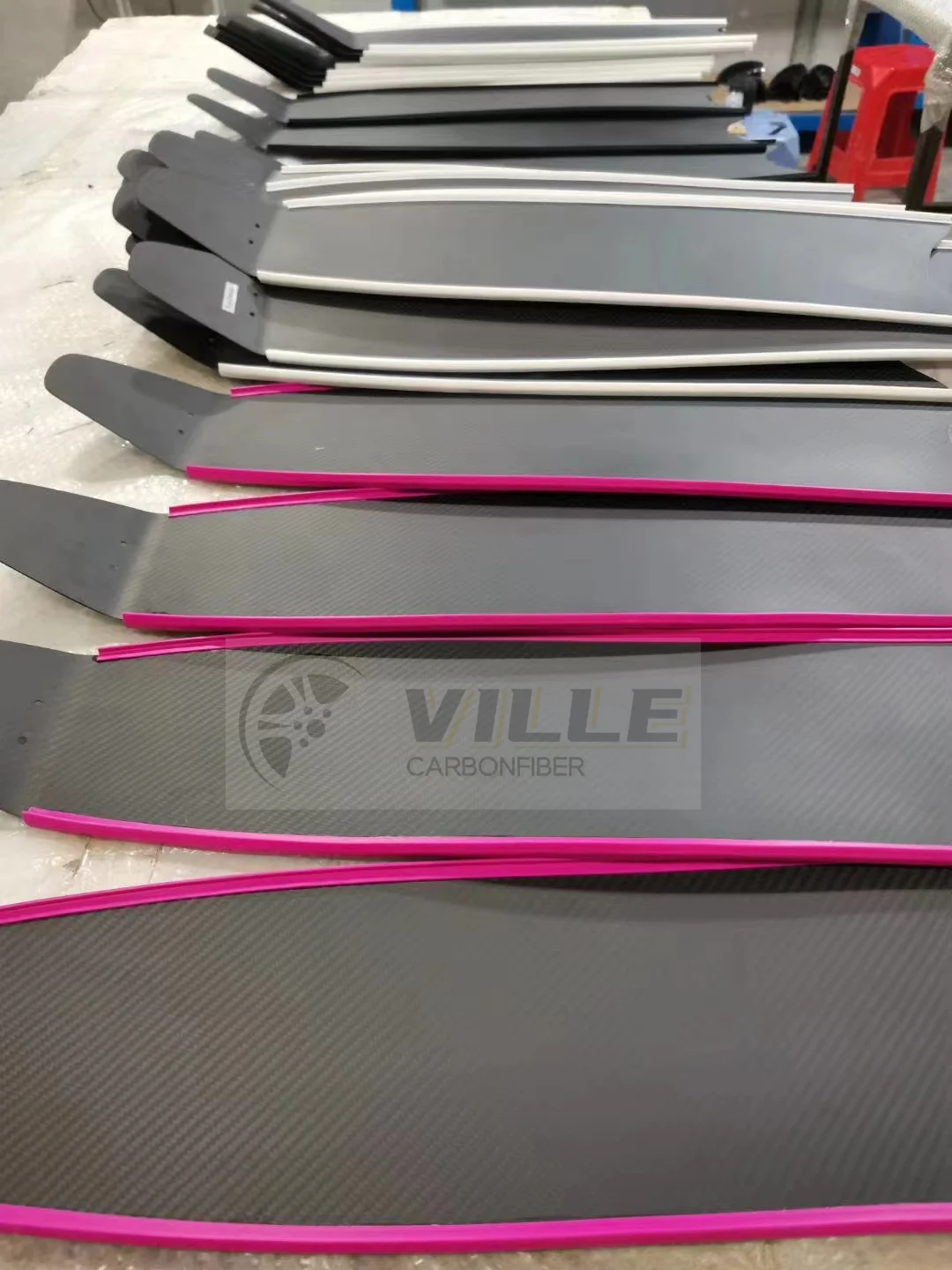 Professional Custom Foot Pockets Free Diving Carbon Fiber Fins Rubber ...