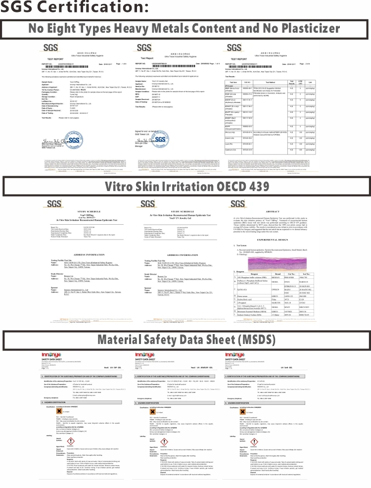 500ml Clear Uv Flower Dip Curing Lamp Resin 30ml 250g Curable Liquid ...