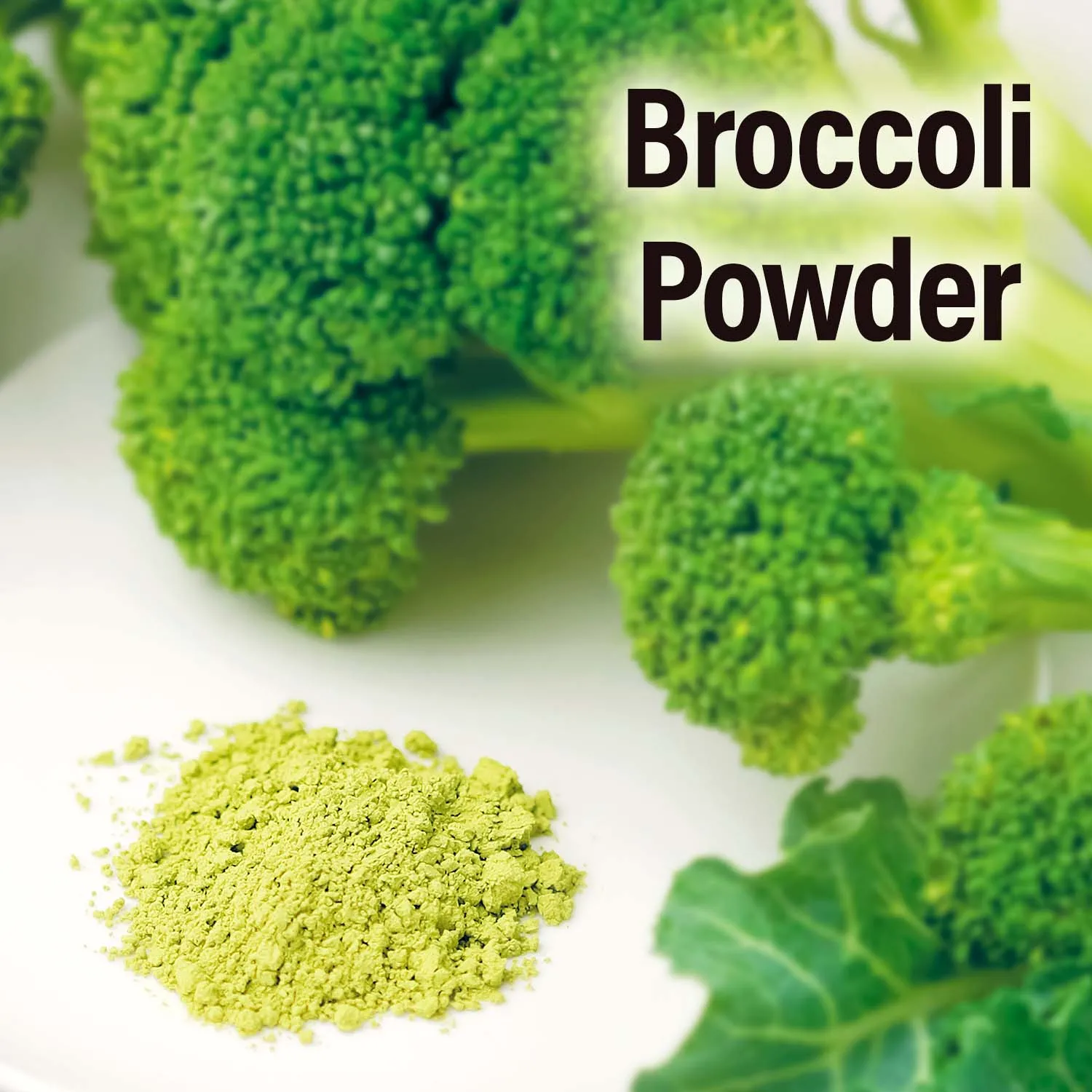 High Quality Natural Pure Broccoli Powder Vegetarian Vegan 100% From ...
