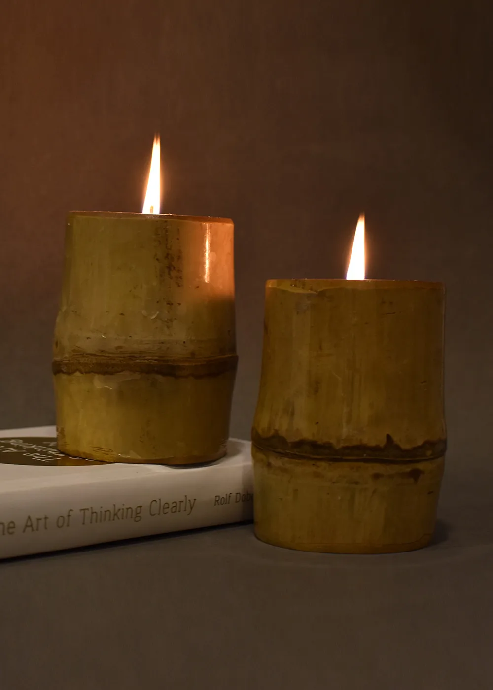 Eco-friendly Bamboo Candle Cups - Customizable Gifts