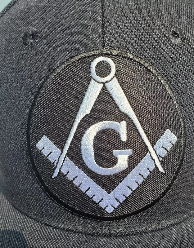 Freemasons Baseball Cap Masonic Symbol Adjustable Snapback Black ...