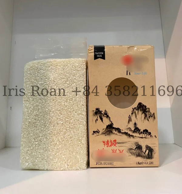 White Short Grain Rice 3% Broken/ Medium Rice/ Round Rice Original ...