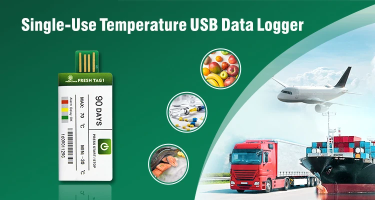 Freshliance USB Disposable Temperature Data Loggers