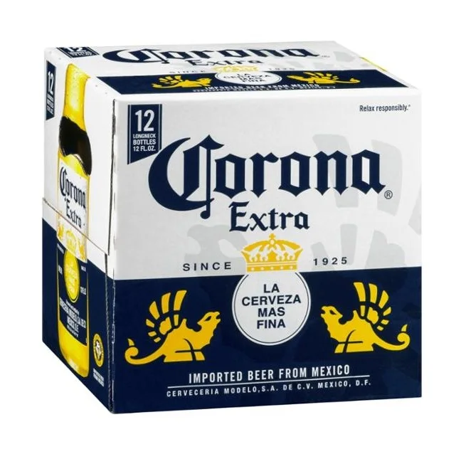Corona Beer Box,Corona Beer Can And Corona Beer Extra Alcohol Content ...