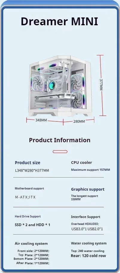 DARLING in the FRANXX CODE:002 Custom Anime PC Case with Tempered Glass ...