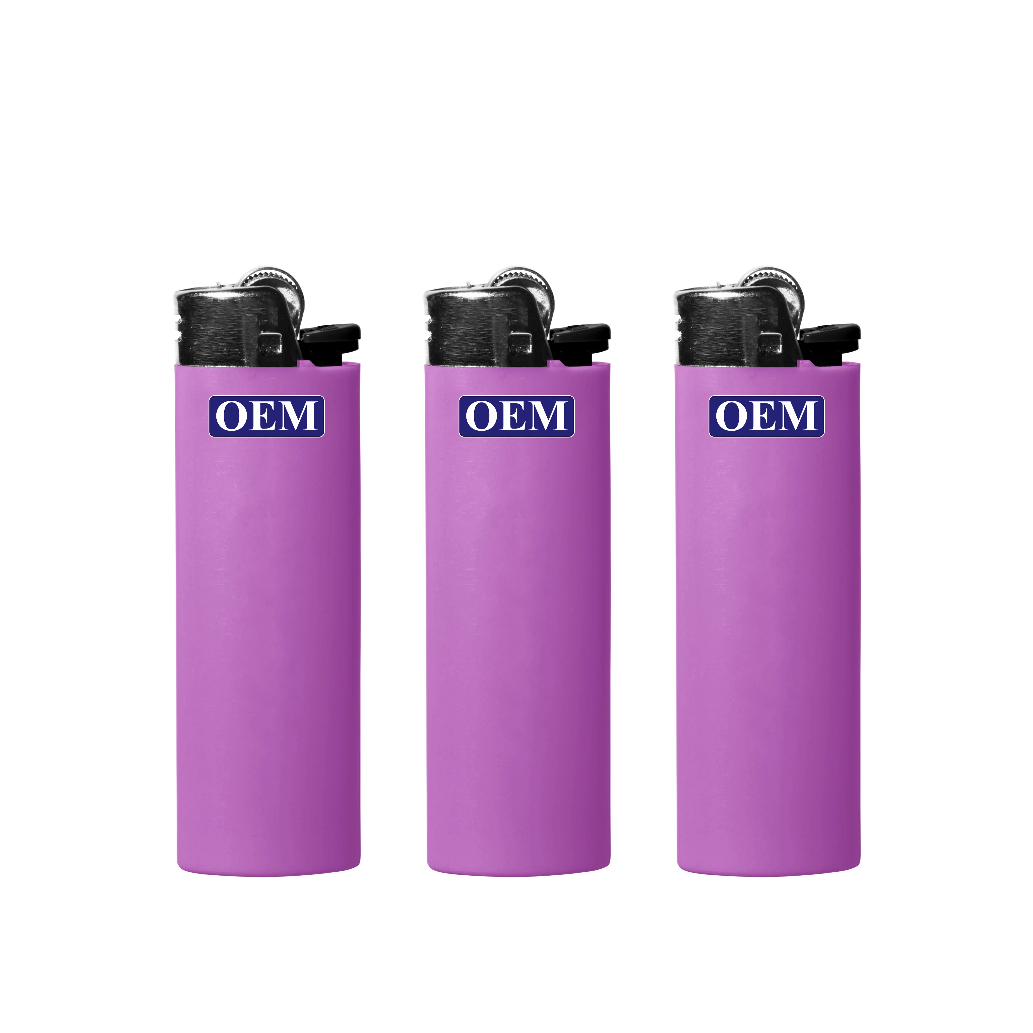 Easy To Carry Classic Refillable Plain Different Color Lighters In ...