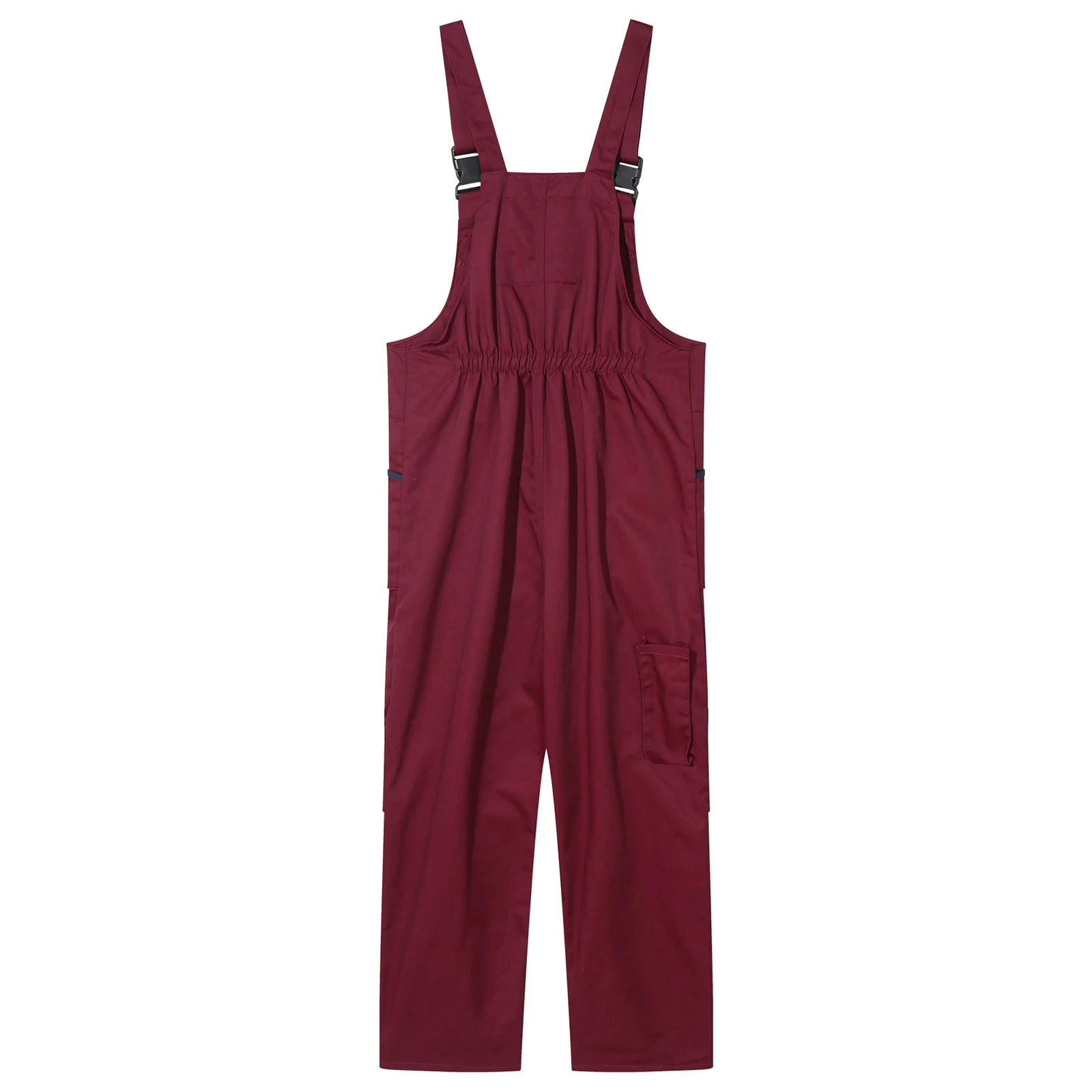 Men's Cargo Pocket Work Overalls Workwear Bib Overall Multi Pocket ...