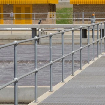 Industrial Galvanized Steel Ball Joint Pipe Handrail Railing - Buy ...