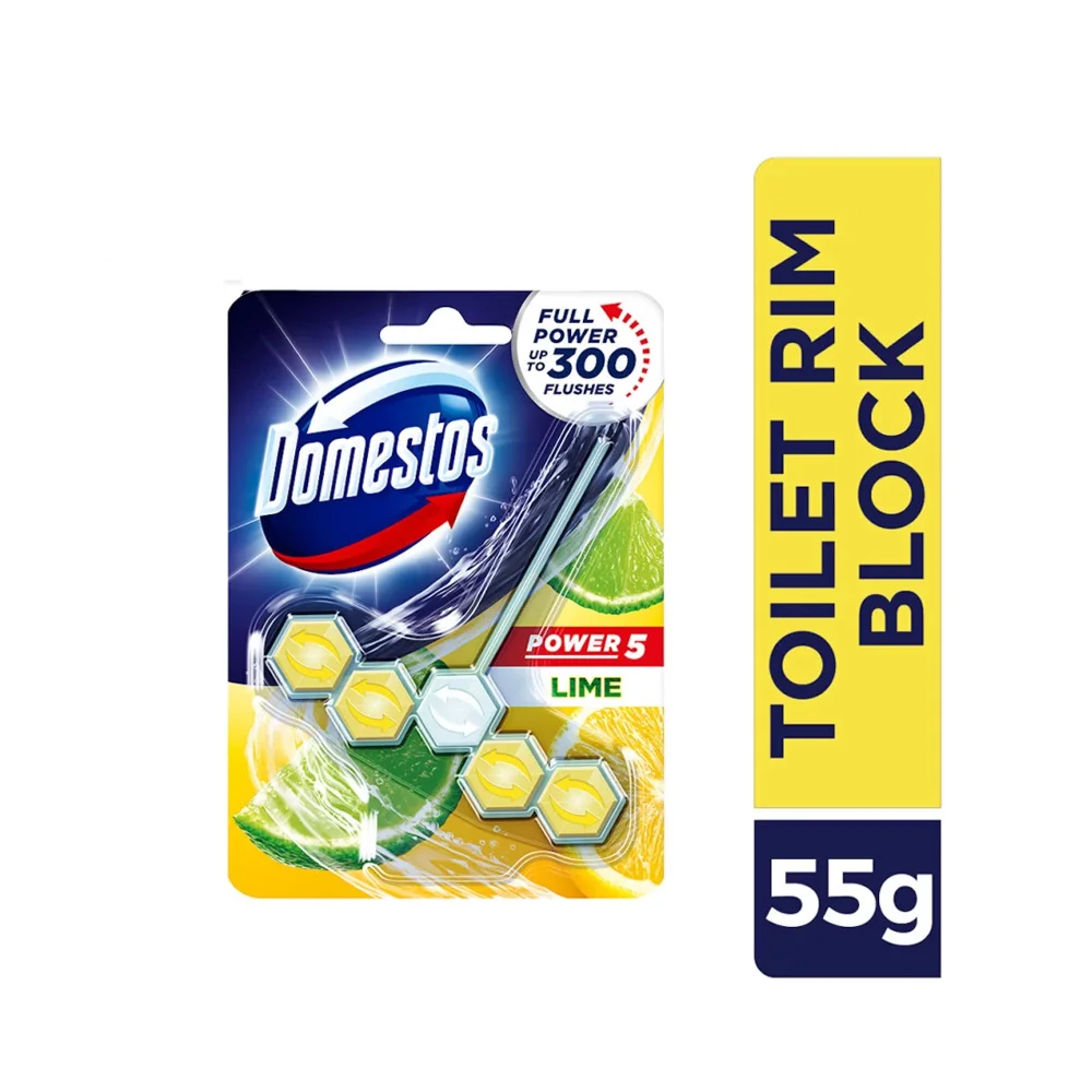 Domestos 55g Unveiling A Spectrum Of Scents - Pine,Ocean,Lime,Chlorine ...