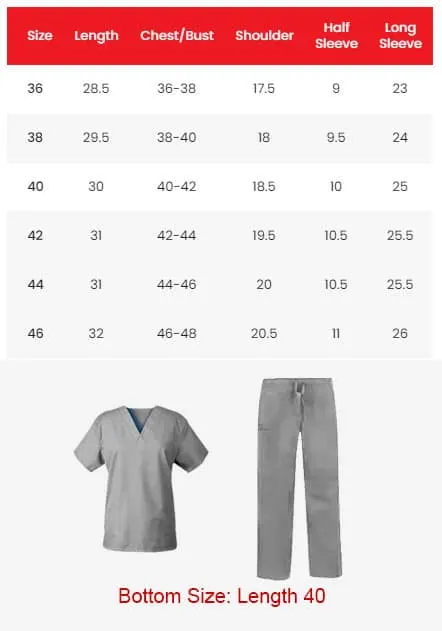 Fashion Men Stretch Hospital Scrubs Uniform Sets Unisex Pharmacy Staff ...