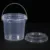 Food Grade Transparent Plastic Bucket Round Small Sealing Packing ...