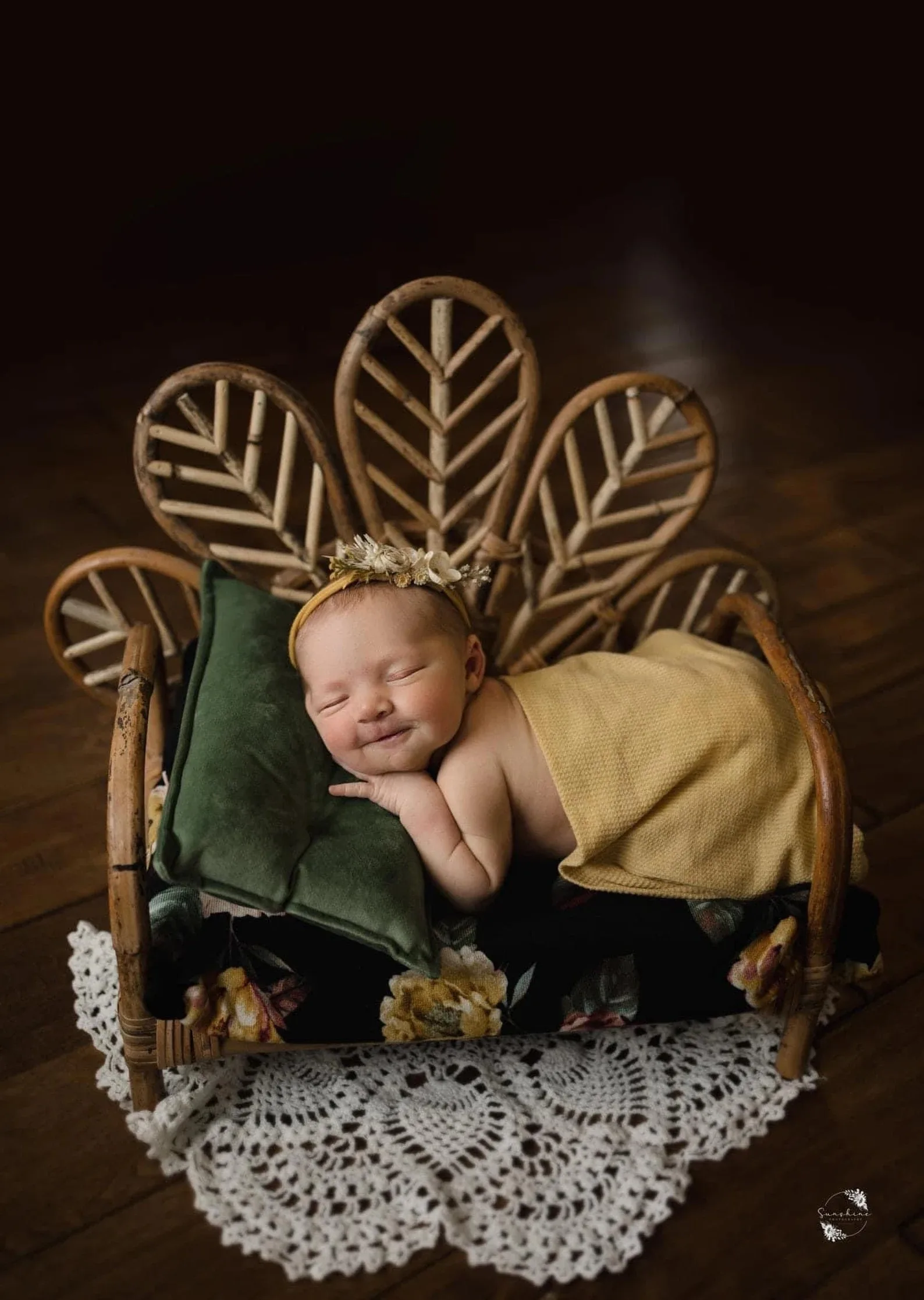 High Quality Natural Rattan Bed For Children Woven Rattan Pram For Doll ...