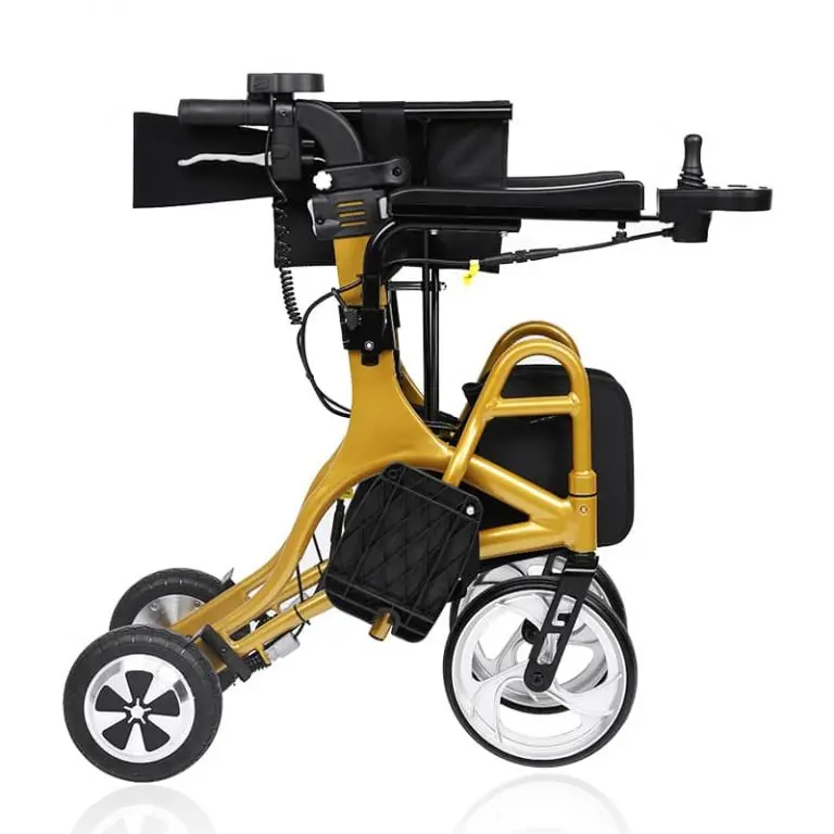 Lightweight Electric Rollator Walker Mijo Mobility Portable Electric ...