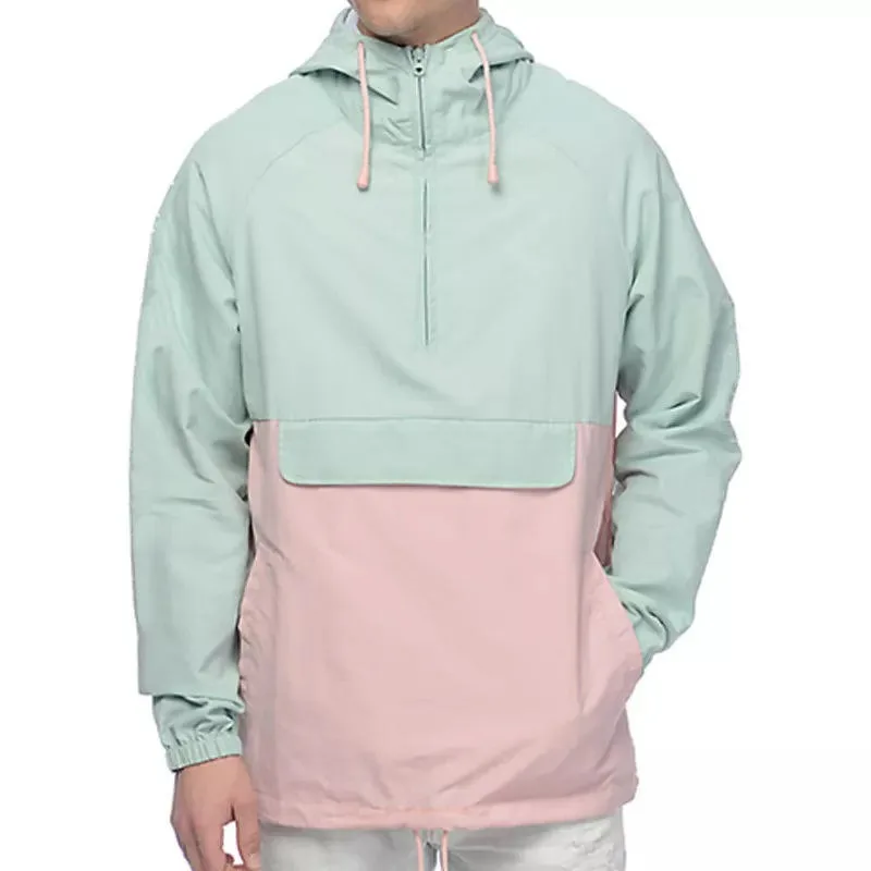 Oem Wholesale 100% Nylon Running Waterproof Windproof Custom Anorak ...