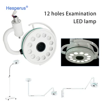 12 Leds Wall / Floor Standing Mounted Surgical Led Hospital Exam Lamp Shadowless Dental Led ...