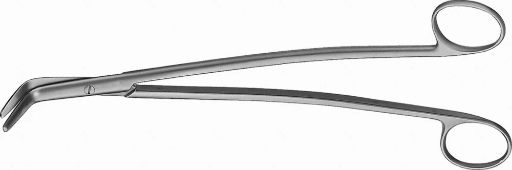 Zarnab 27cm Micro Rectal Surgical Scissors German Grade Stainless Steel ...