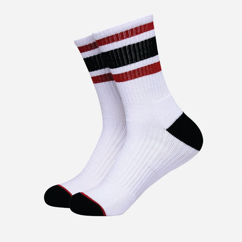 Wholesale Men Women Custom Logo Pure Cotton Basketball Socks Socks ...
