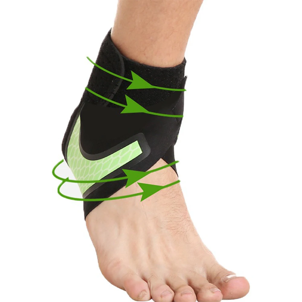Sport Ankle Support Elasticity Free Adjustment Breathable Fitness ...