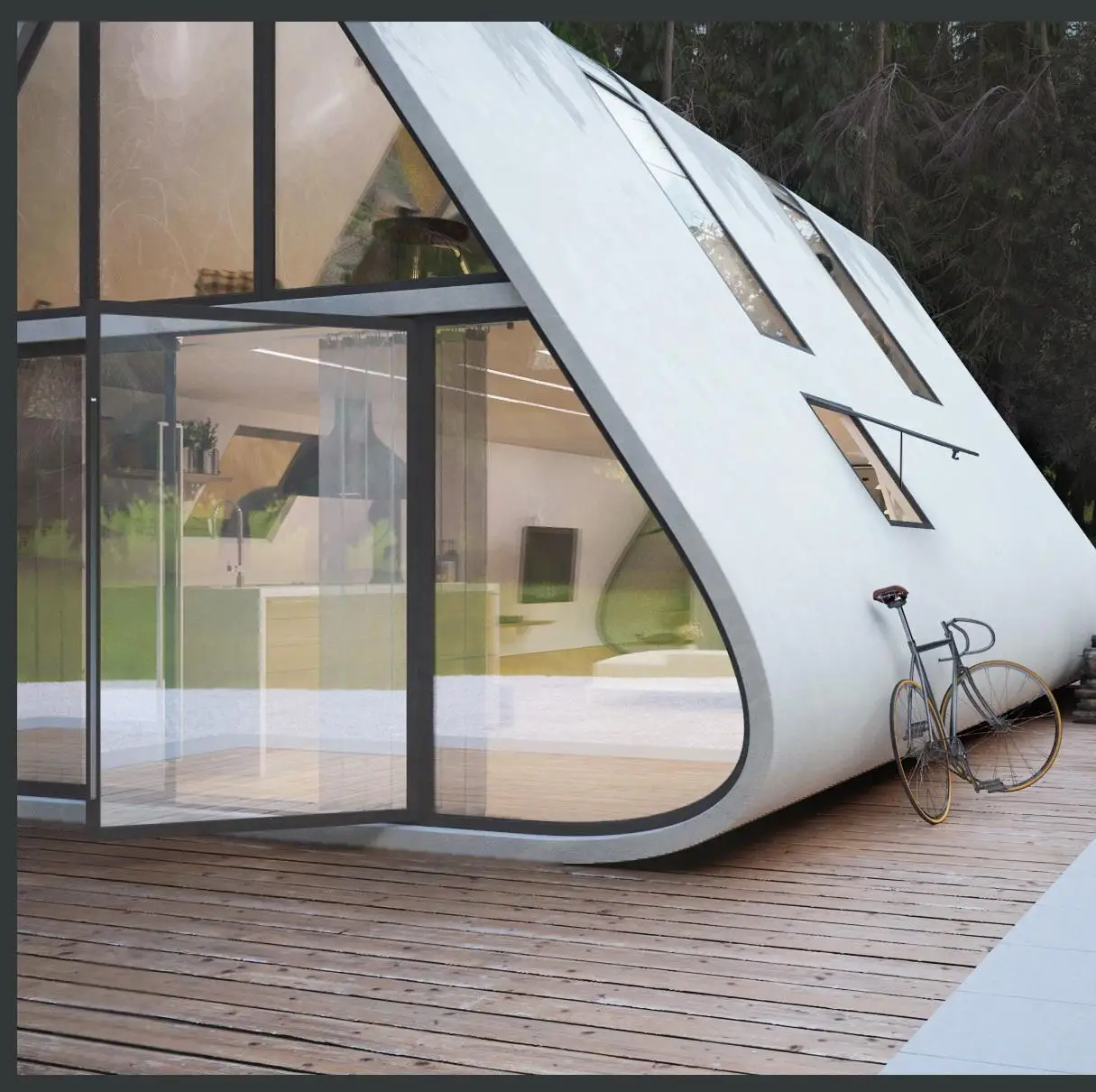 Movable Modular Steel Prefabricated Two-Storey Capsule House for Hotels ...