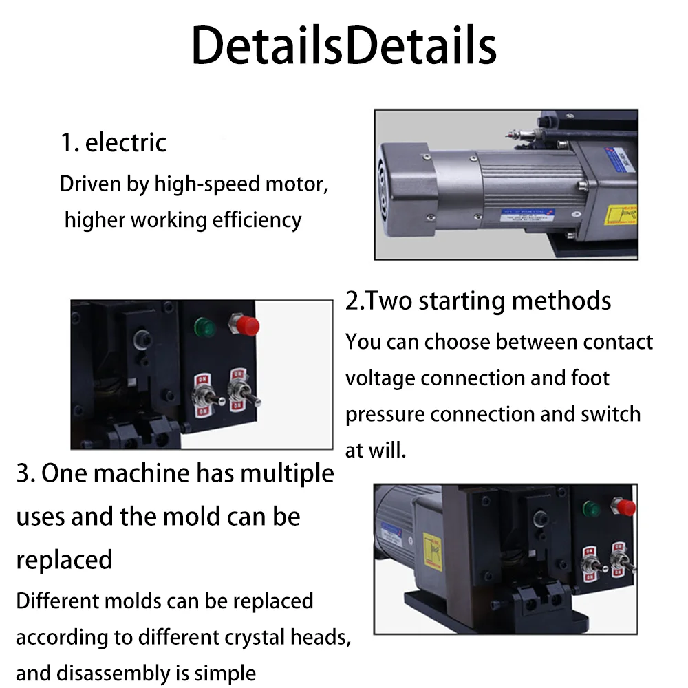 Rj45 Crimping Machine Rj45 Connector Automatic Crimping Machine Mini ...