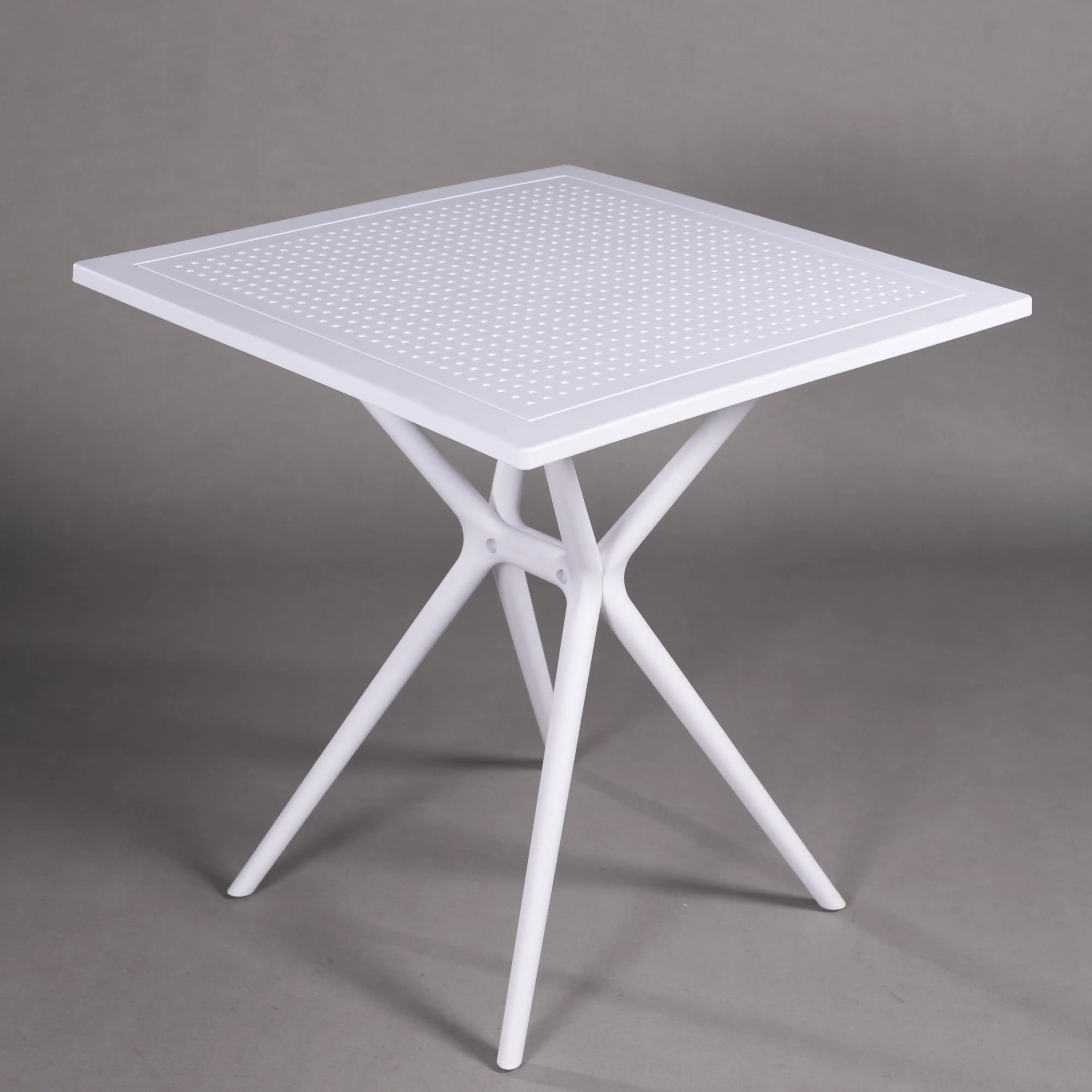 Hot Selling Colorful Plastic Dining Table High Quality Dining Room ...