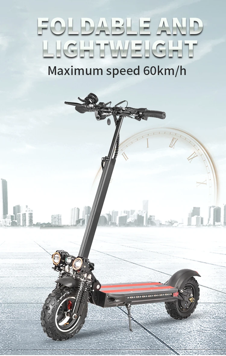 1200w Acceleration Motor Foldable Electric Scooter - Buy Adult Kick ...