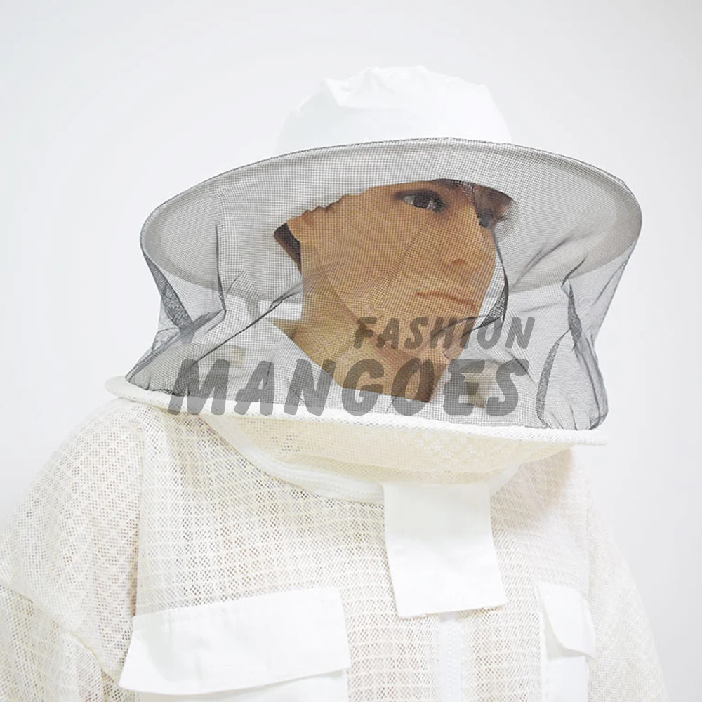 3-layers Ultra Breathable Ventilated Beekeeping Suit With Round Veil ...