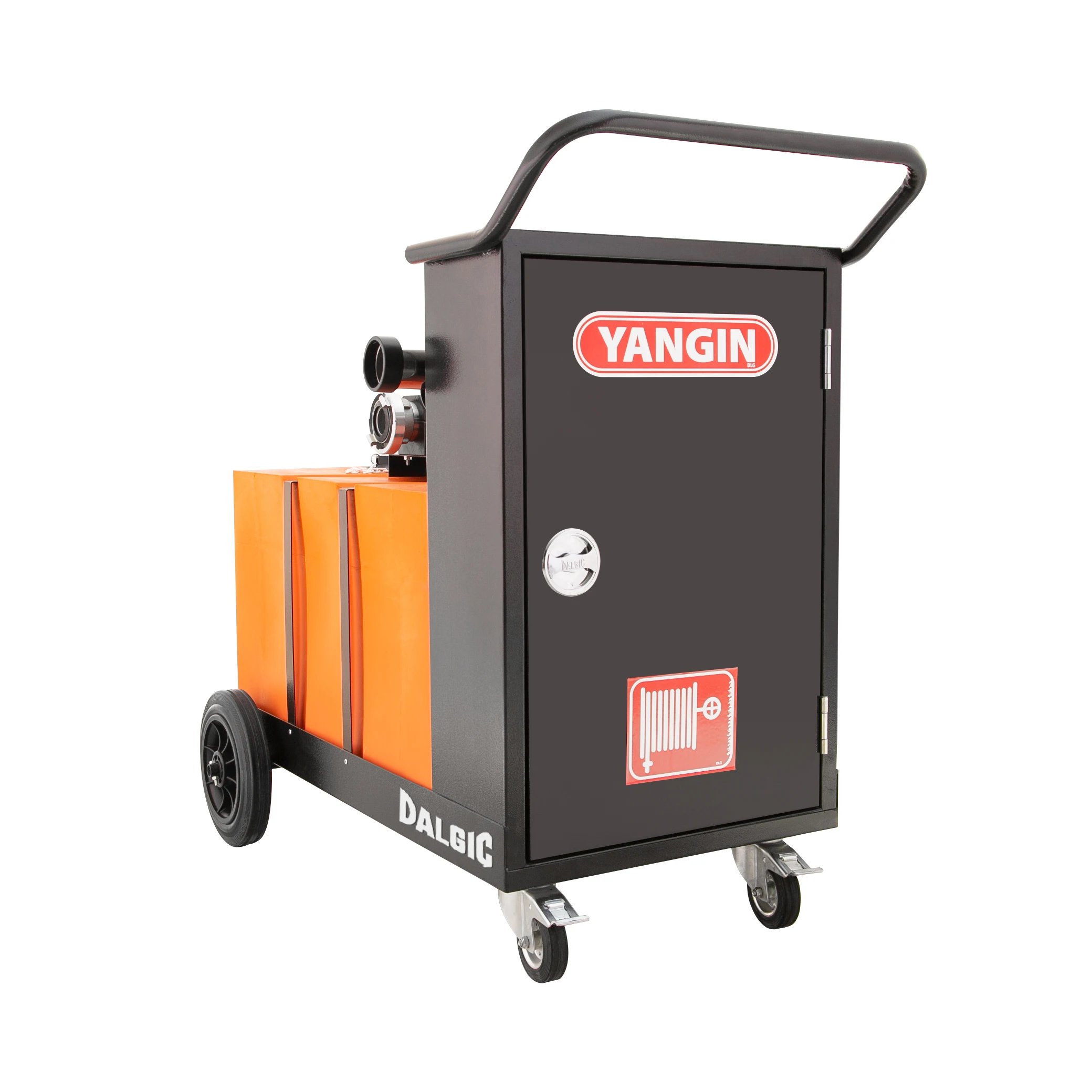 Fire Hose Trolley Hand Cart Fire Fighting Equipment Portable Type Wheel ...