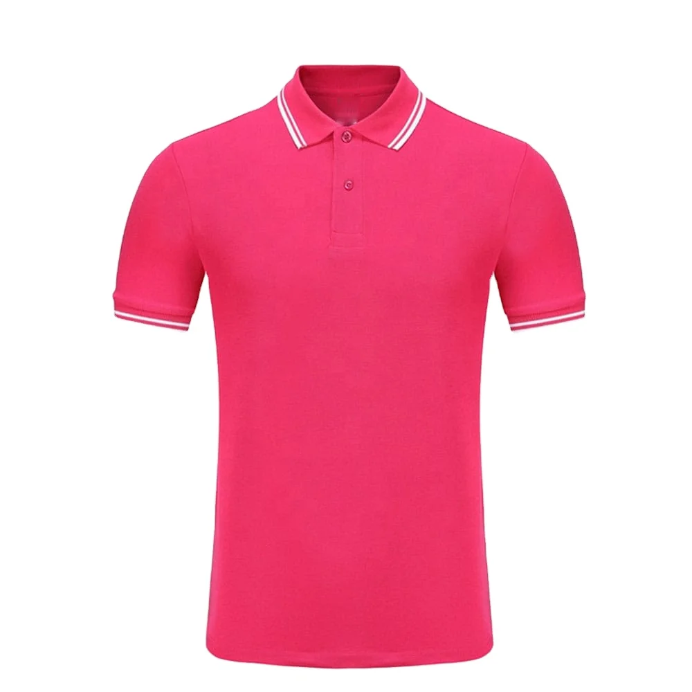 Hot Sale Men Fashion Polo Shirt Wholesale Breathable Golf Plain Cotton ...