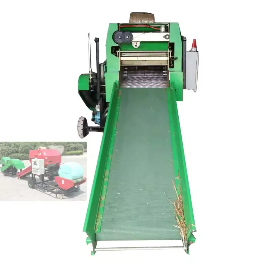 Hay And Straw Baling Machine Grass Baler Mini Round Hay Baler For Sale ...