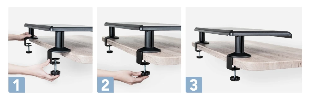 Under Desk Printer Stand & Laptop Holder - AIDATA DO-2020