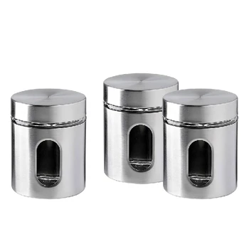 Bulk Suppliers Kitchen Storage Canister With Stylish Designed Metal ...