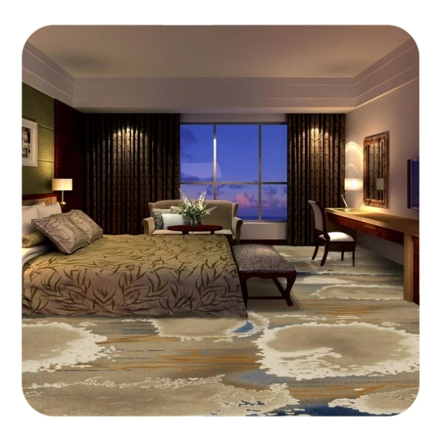 Luxury Fireproof Flooring Carpets - Custom Patterns & Sizes