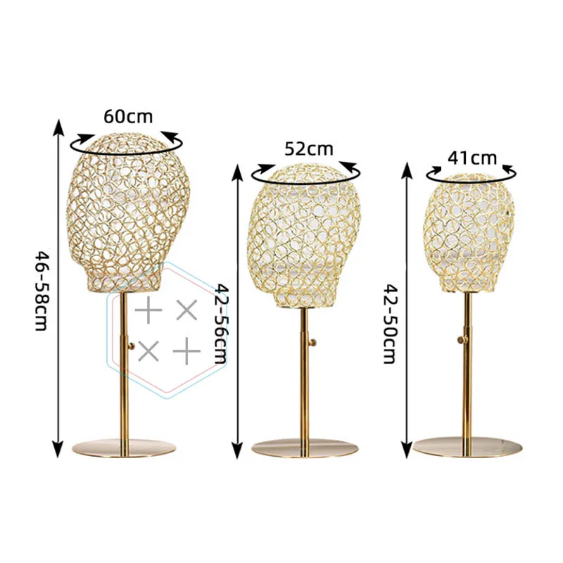 New Style Iron Head Mannequins With Wooden Base Metal Wire Mannequin ...