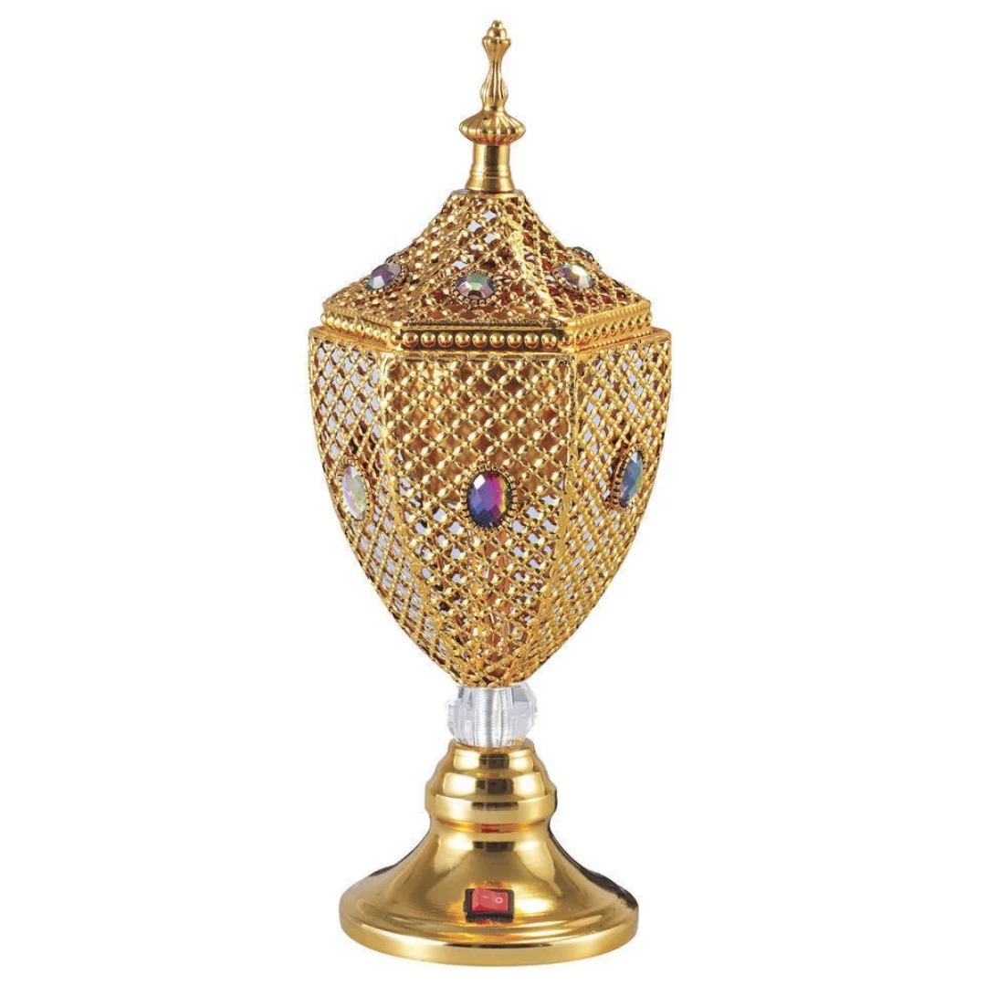 Custom Logo Arabic Bakhoor Mabkhara Burner Electric Incense Holder ...