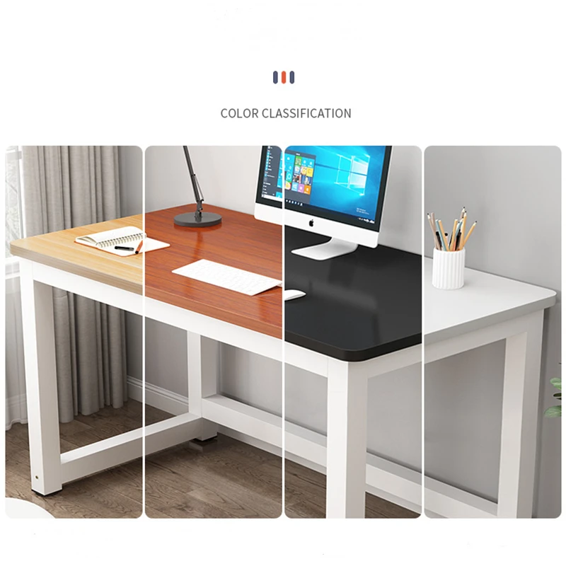 Modern Simple Computer Desks Wooden Writing Study Table Home Laptop ...