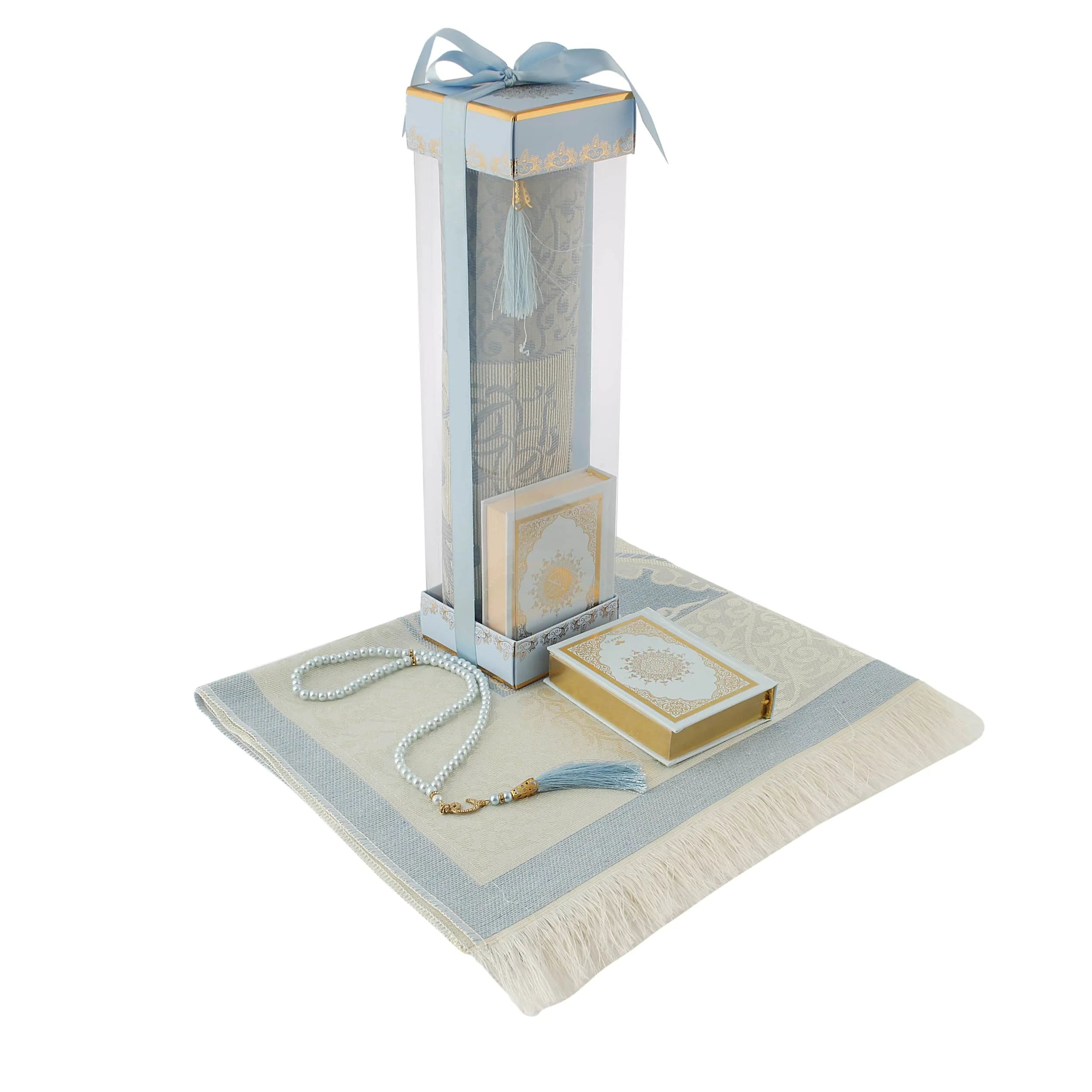 Thermo Leather Quran Gift Set Islamic Gifts Tasbeeh Prayer Mat Quran ...