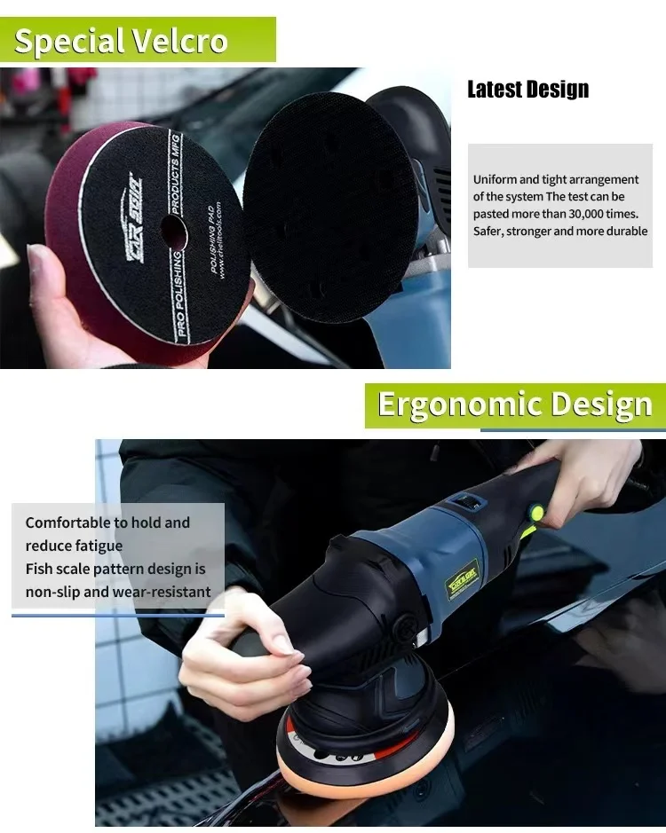 15mm Orbital Dual Action Polisher Machine Cordless Da Polisher| Alibaba.com