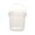 Food Grade Transparent Plastic Bucket Round Small Sealing Packing ...