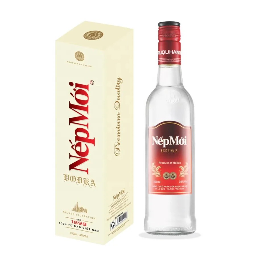 Nep Moi Vodka - Natural Classic Vietnam Rice Vodka 30%