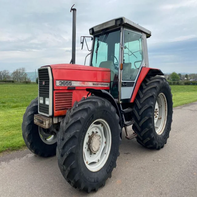 Used Massey Ferguson 3655f Tractor Agricultural Machinery/original ...