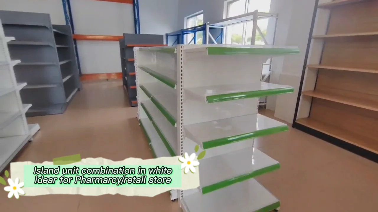 Island Unit Gondola Shelving Retail Product Display Shelves And Racks ...